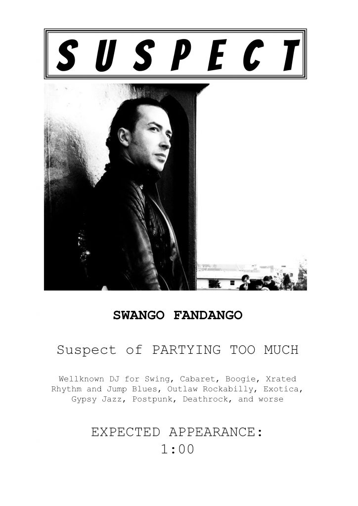 suspect posterssf - Feline & Strange